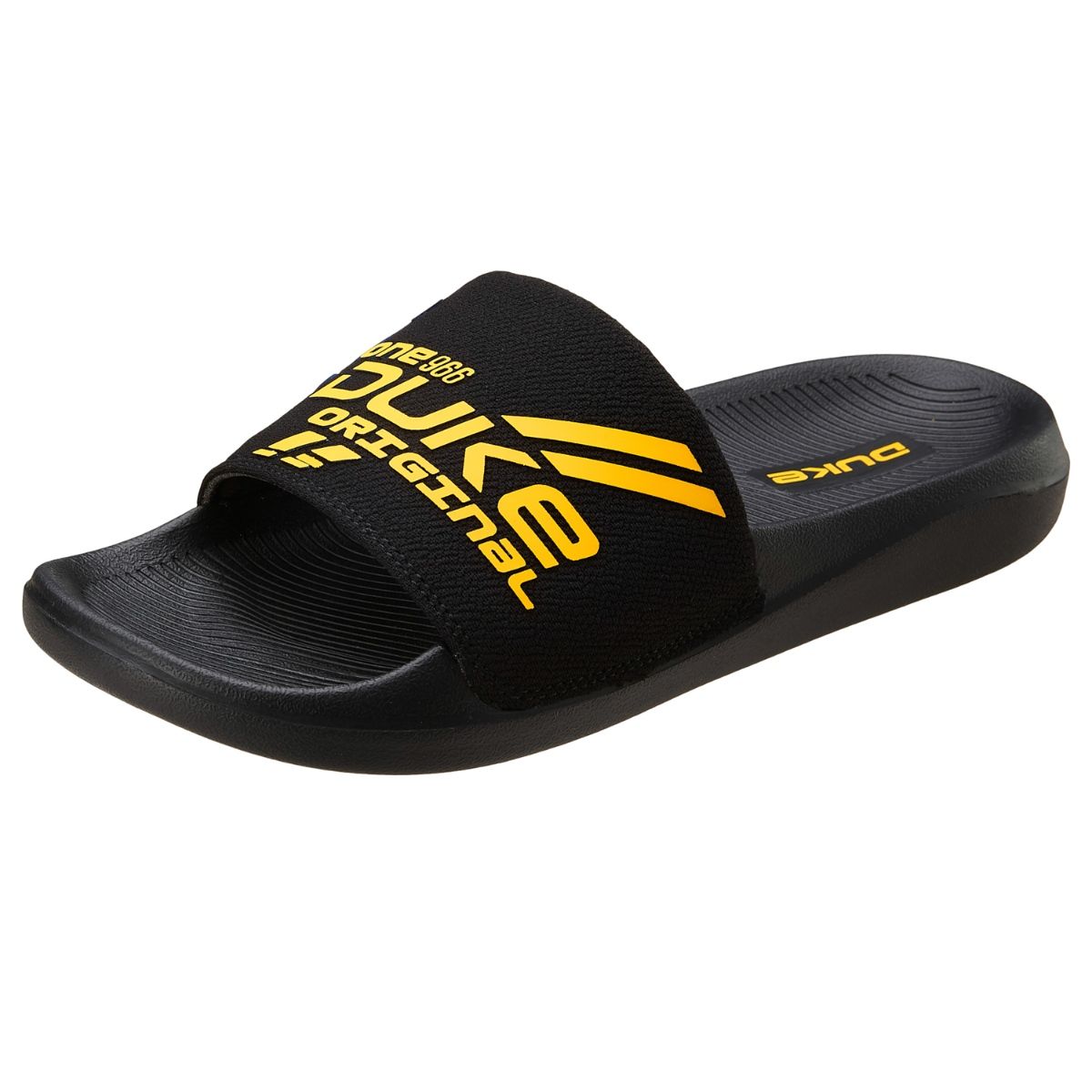 Duke Men Flip-flops - Black: Buy Duke Men Flip-flops - Black Online at ...