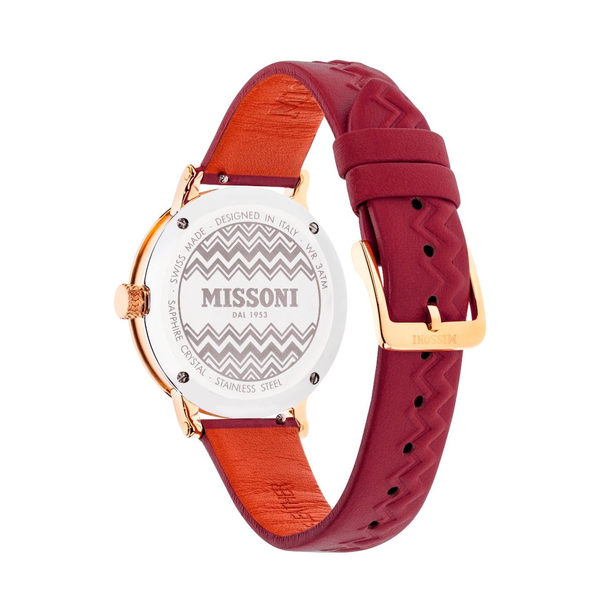 Buy Missoni Watches Analog White Burgundy Dial Women Watch - MWNZ00321 ...