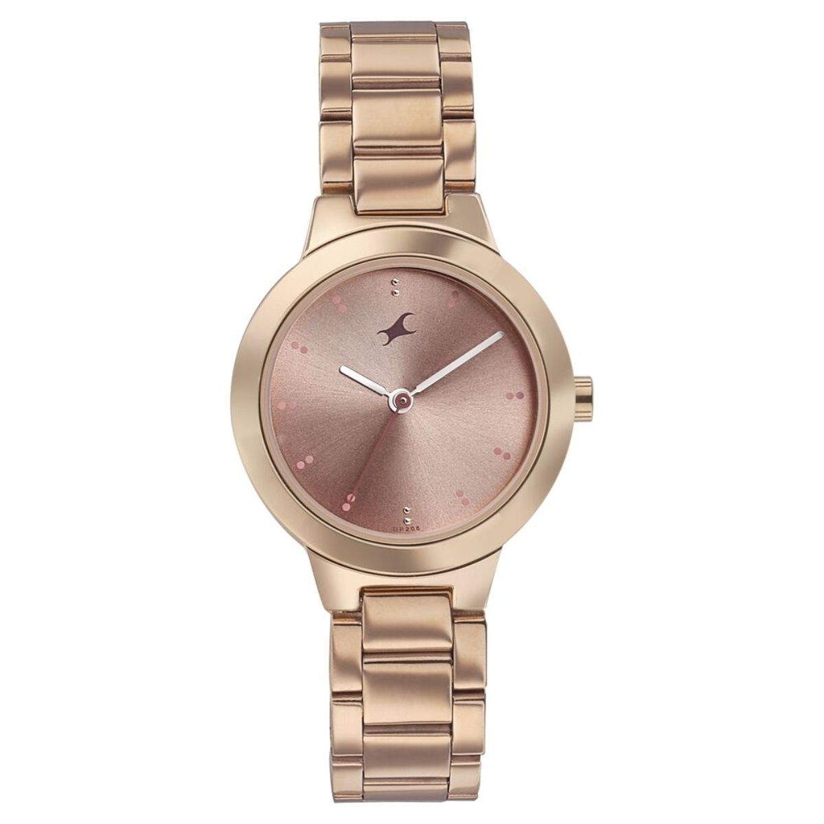 Buy Fastrack Pulse Quartz Analog Rose Gold Stainless Steel Strap Watch ...