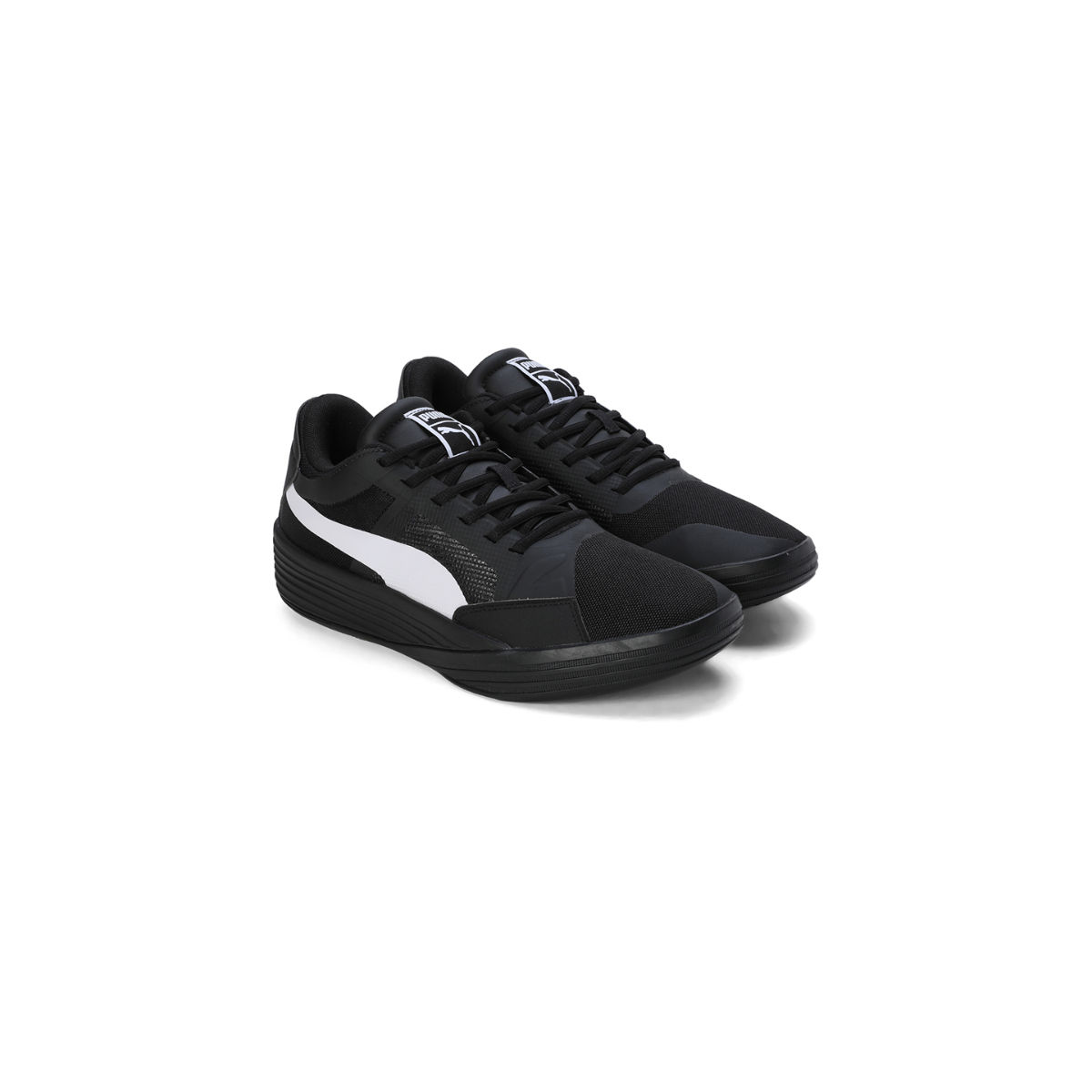 Buy Puma Clyde All-Pro Team Unisex Black Basketball Shoes Online