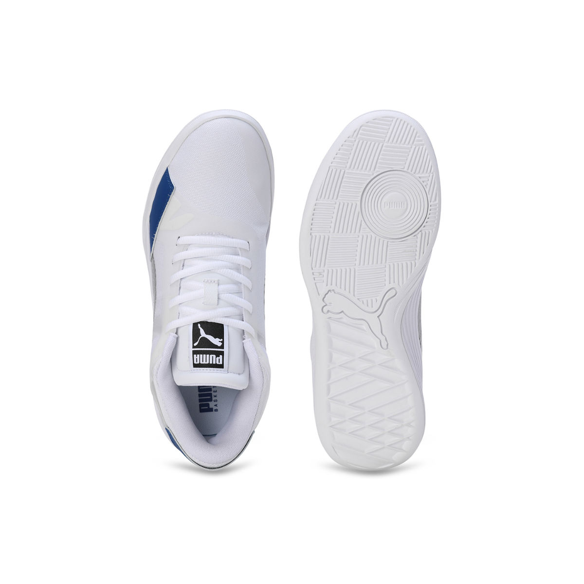 Buy Puma Clyde All-Pro Team Unisex White Basketball Shoes Online