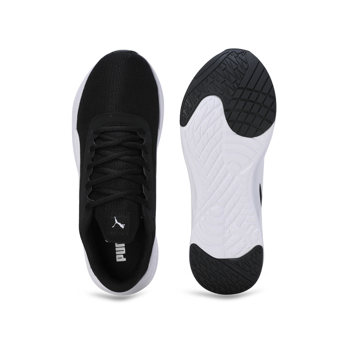 Buy Puma Night Runner V2 Unisex Black Running Shoes Online