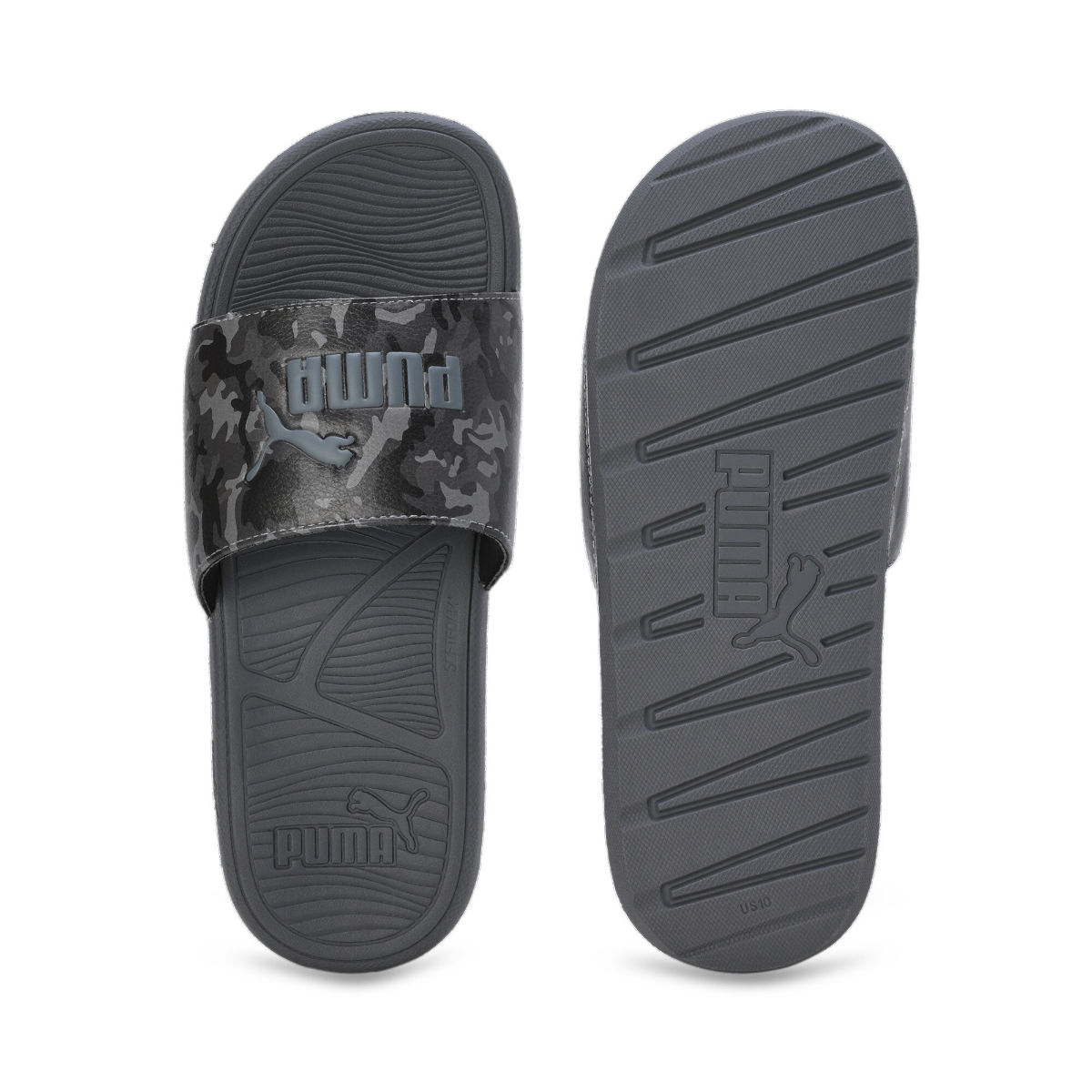 Buy Puma Cool Cat 2.0 Camo Unisex Black Sliders Online