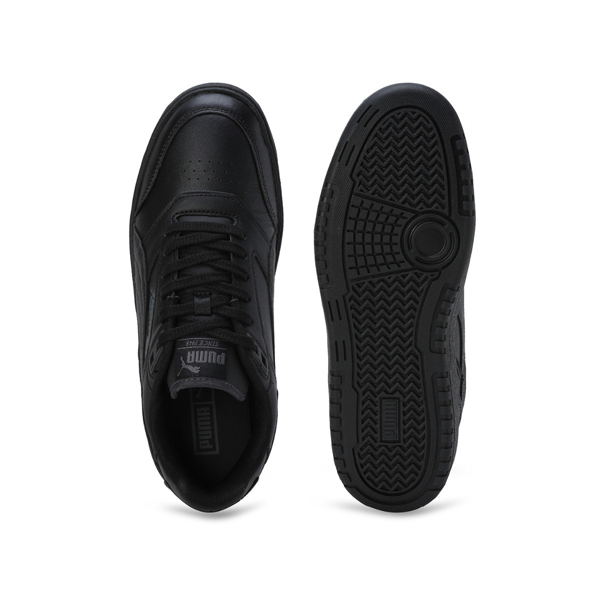 Buy Puma Doublecourt Unisex Black Sneakers Online