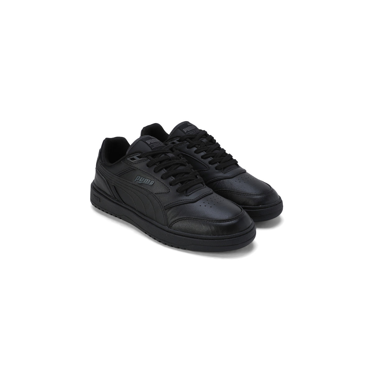 Buy Puma Doublecourt Unisex Black Sneakers Online