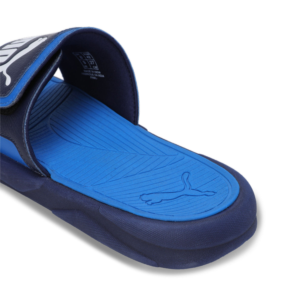 Buy Puma Royalcat Comfort Unisex Navy Blue Sliders Online