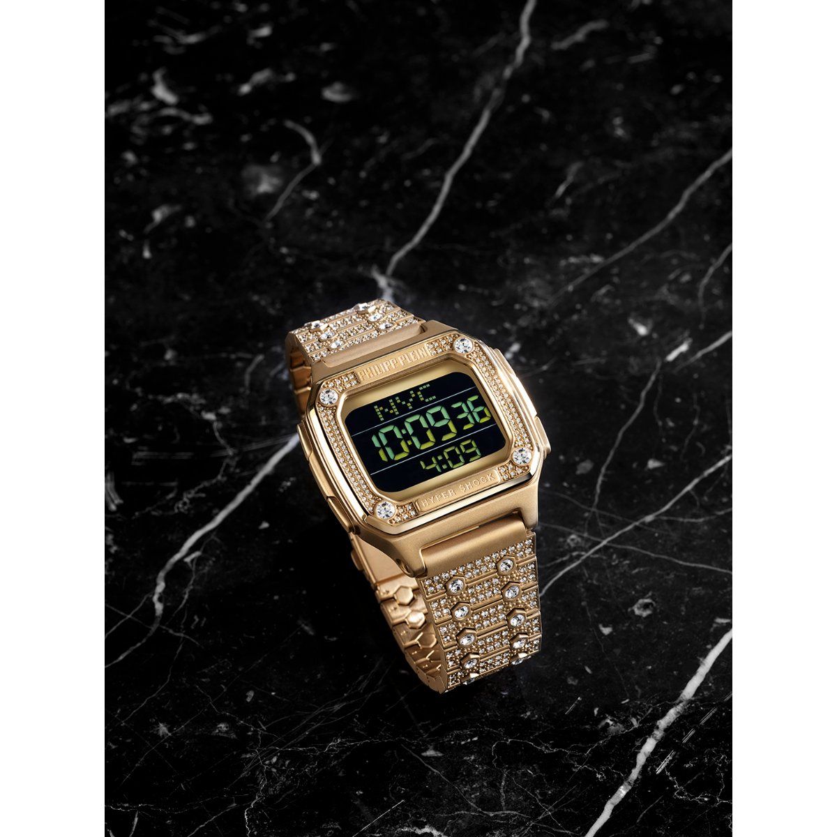 Buy Philipp Plein Digital Black Dial Women Watch - PWHAA1321 (Medium ...