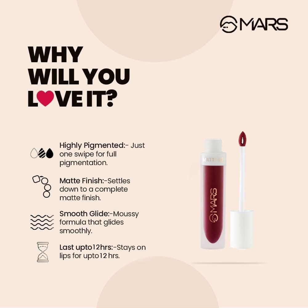 Buy MARS Liquid Lip Color Online