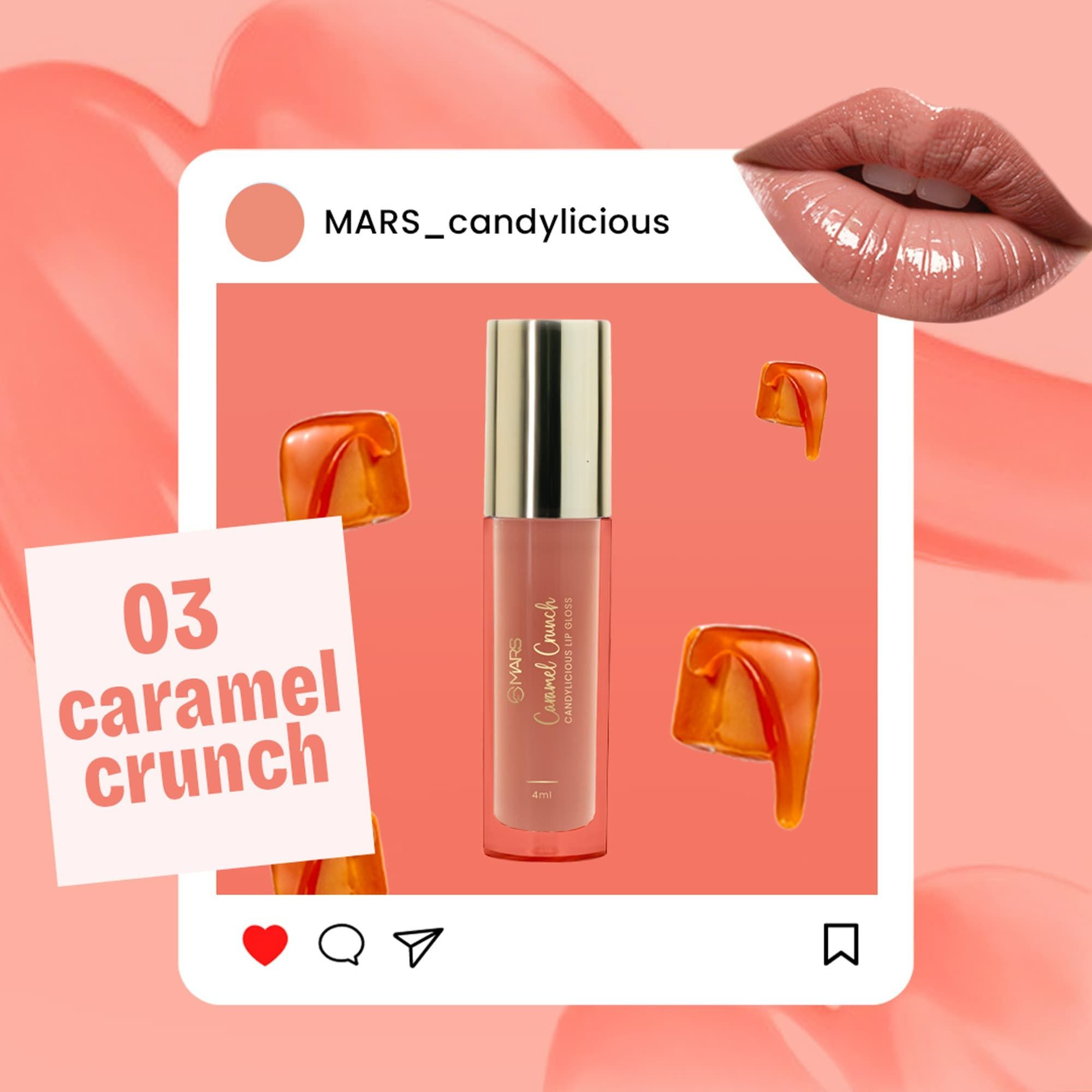 Buy MARS Candylicious Colored Lip Gloss Online