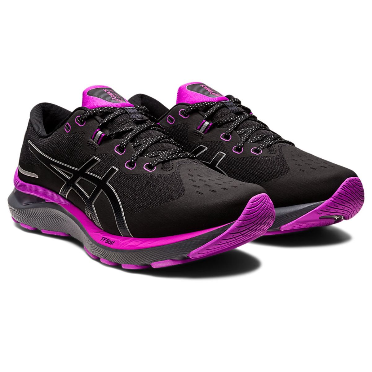 Asics Gelcumulus 24 Liteshow Black Womens Running Shoes: Buy Asics ...
