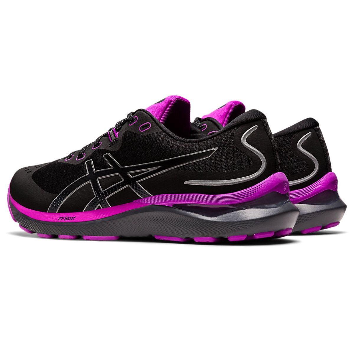 Asics Gelcumulus 24 Liteshow Black Womens Running Shoes: Buy Asics ...