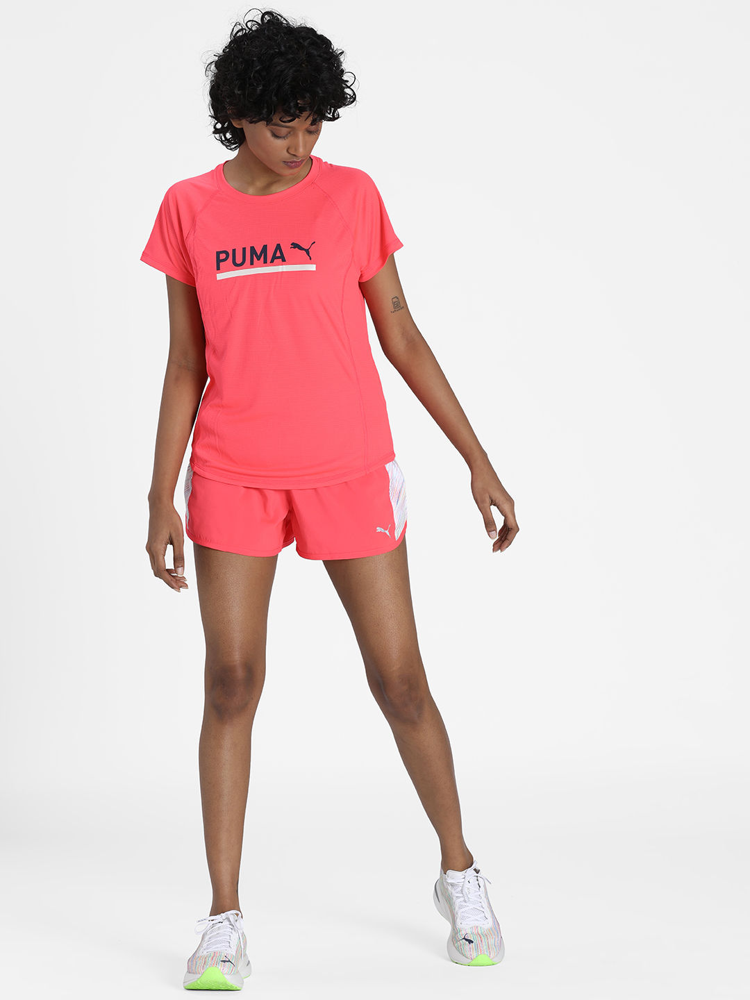 Puma Run Logo Pink Women's Sports Top: Buy Puma Run Logo Pink Women's ...