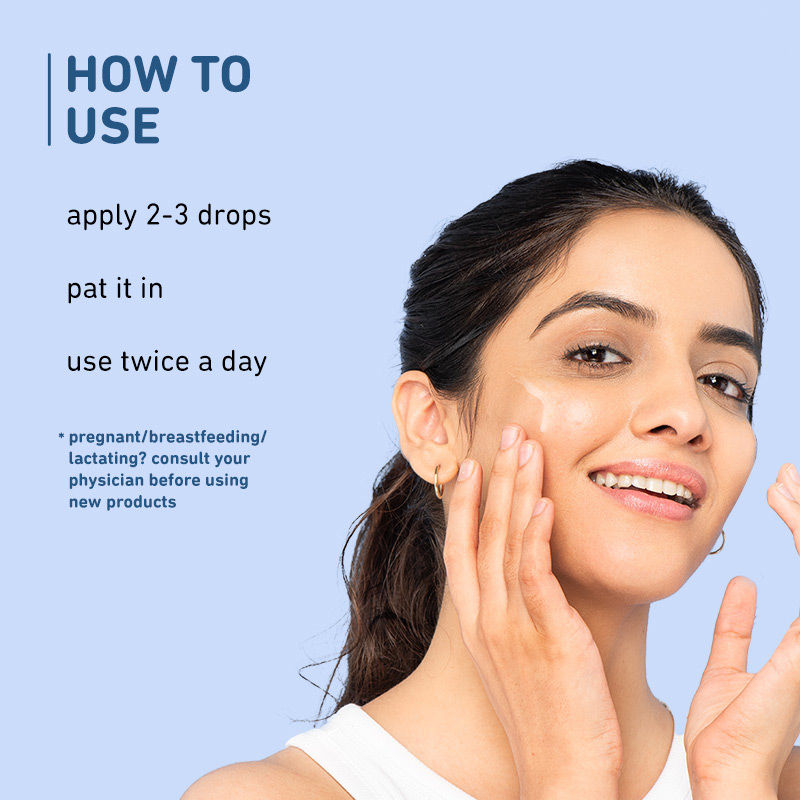 Plum 10% Niacinamide Face Serum With Rice Water For Clear & Bright Skin ...