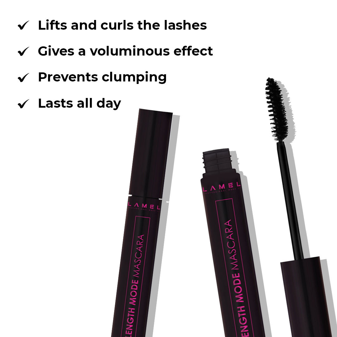 Buy LAMEL Length Mode Mascara - Black Online