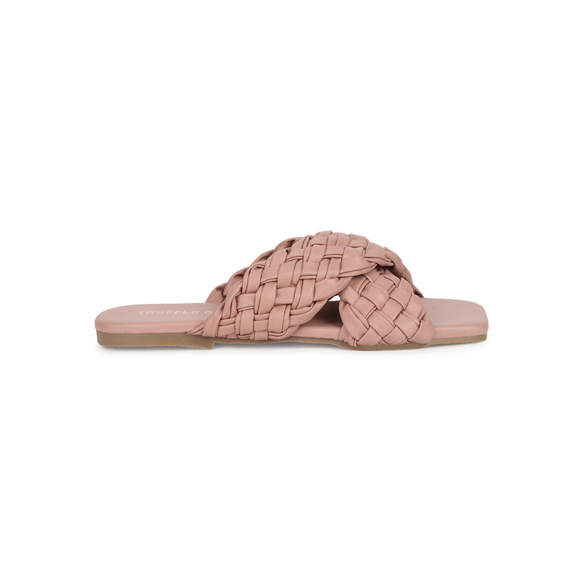 Truffle Collection Nude Patterned Flats: Buy Truffle Collection Nude ...