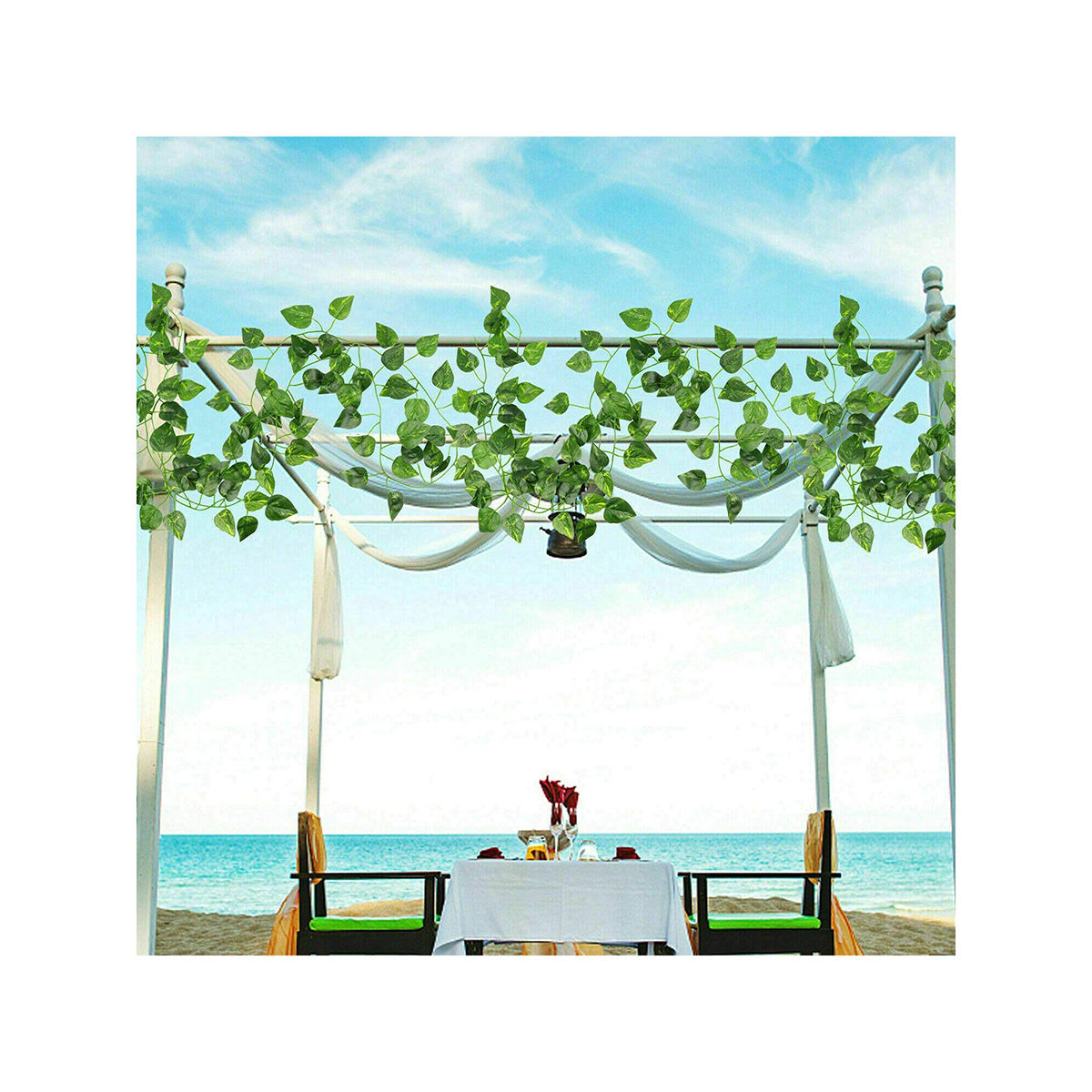 Buy PolliNation Artificial Creepers (Pack of 3 Strings) - Sea Green Online