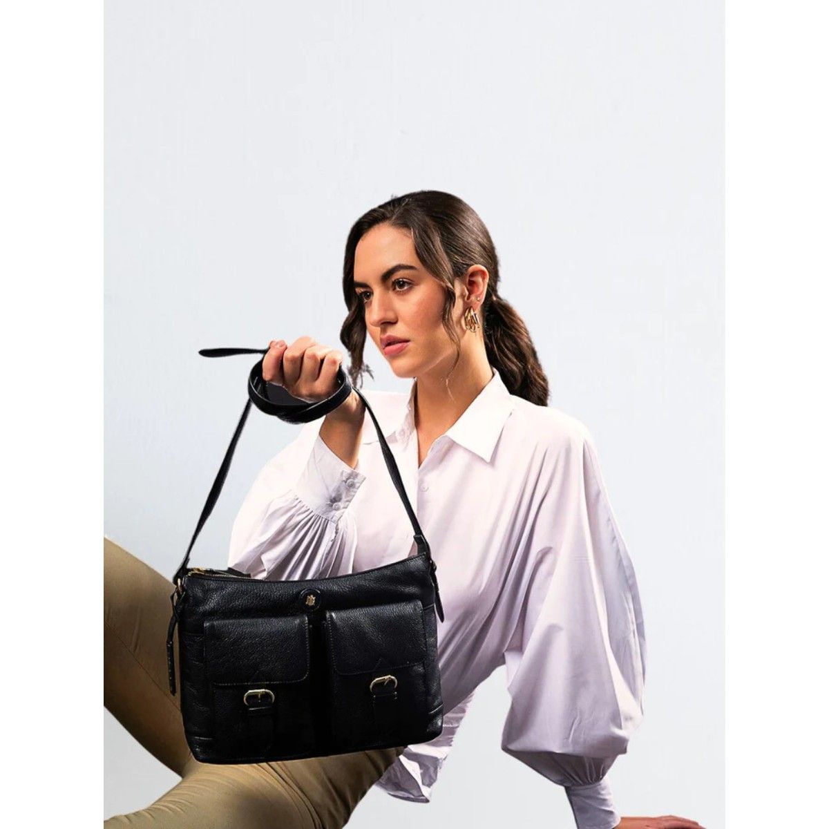 Buy Tortoise Jayna The Sling Bag - Black Online