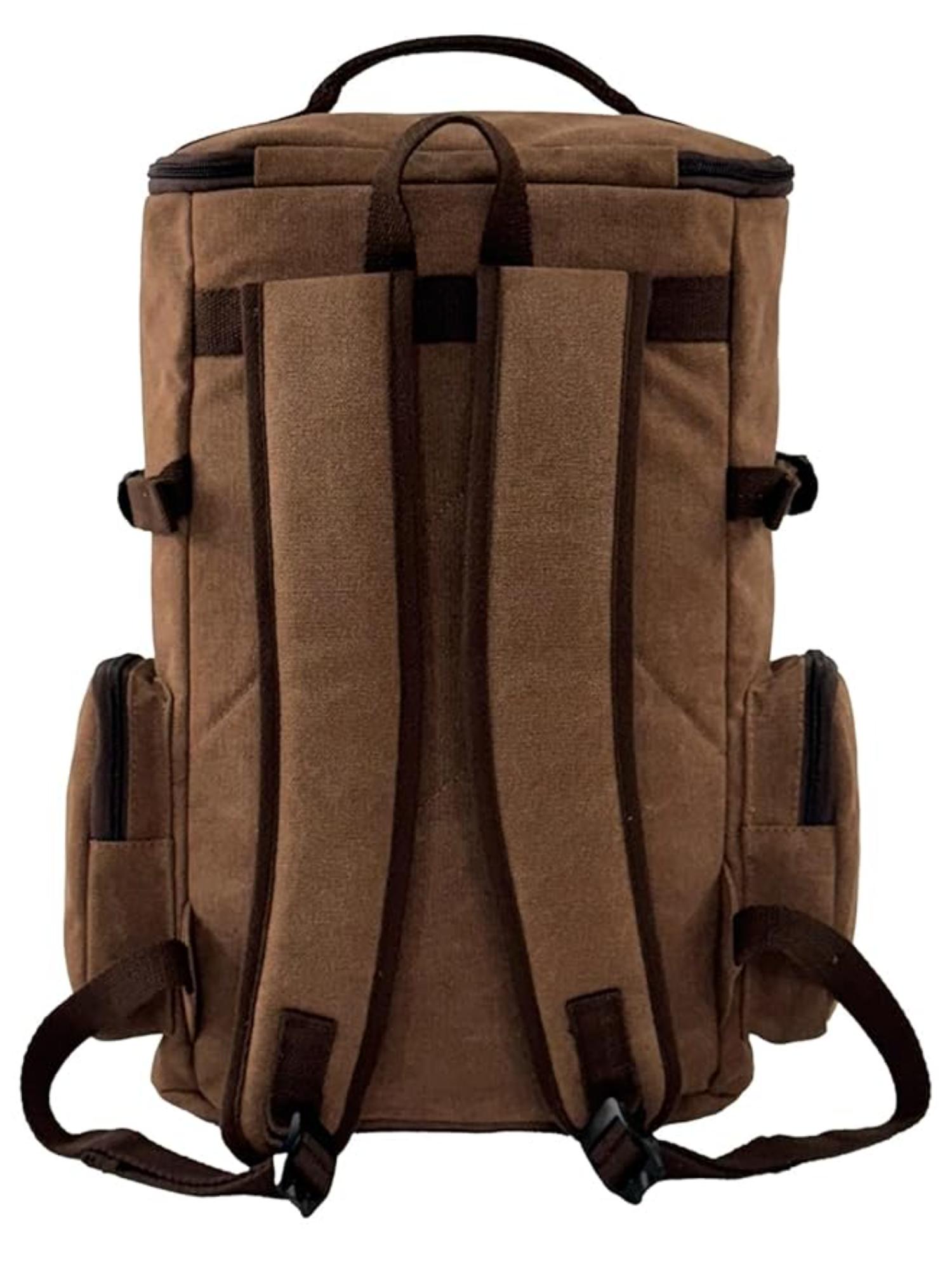 Buy FUR JADEN The Voyager Laptop Brown Backpack (M) Online