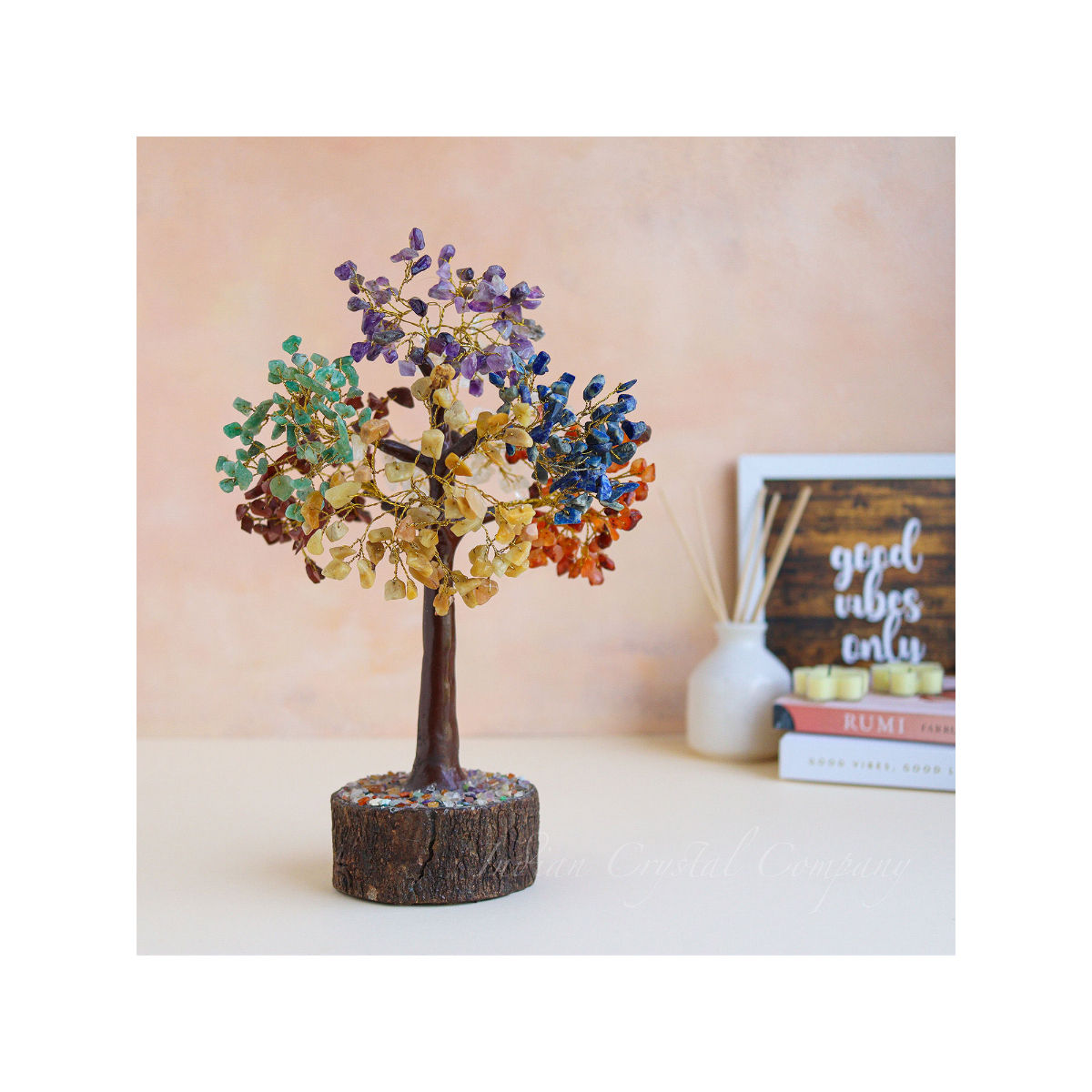 Indian Crystal Company 7-Chakra Tree 500-Bead: Buy Indian Crystal ...