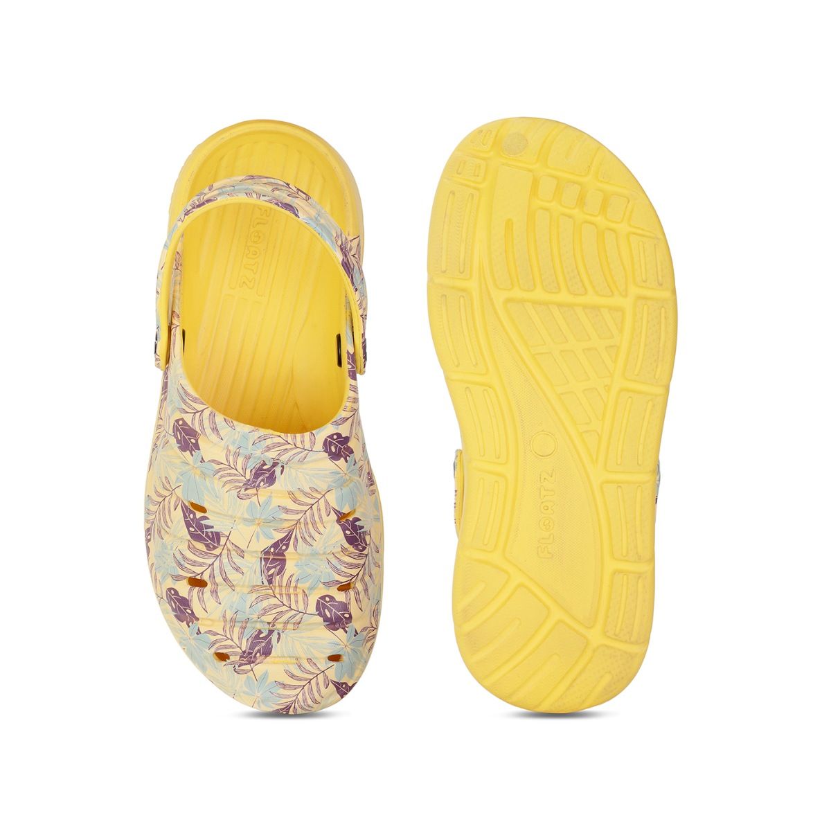 Buy Floatz Women Slip-On Yellow Clogs Online