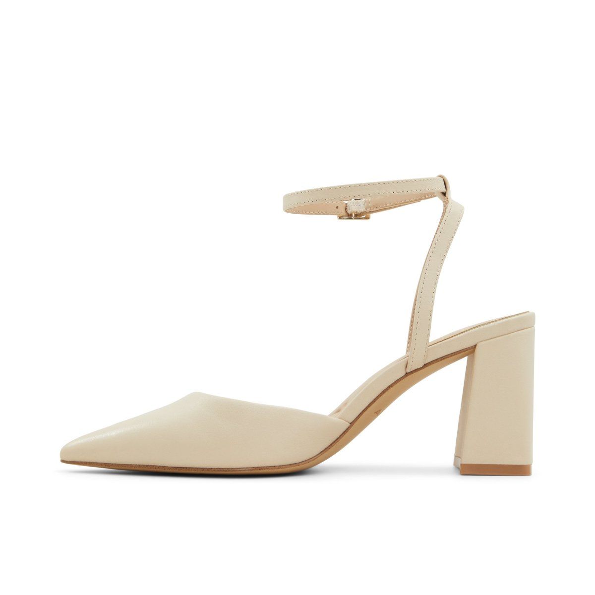 Buy Aldo Enerelia Womens Beige Block Heels Online