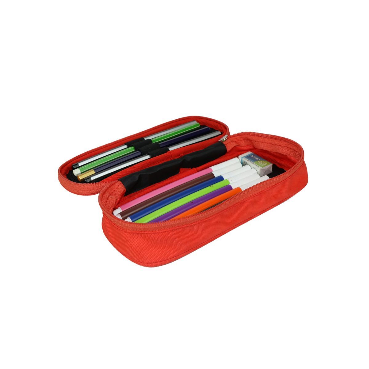 Smily Kiddos Zipper Pencil Pouch Kitty Red: Buy Smily Kiddos Zipper ...