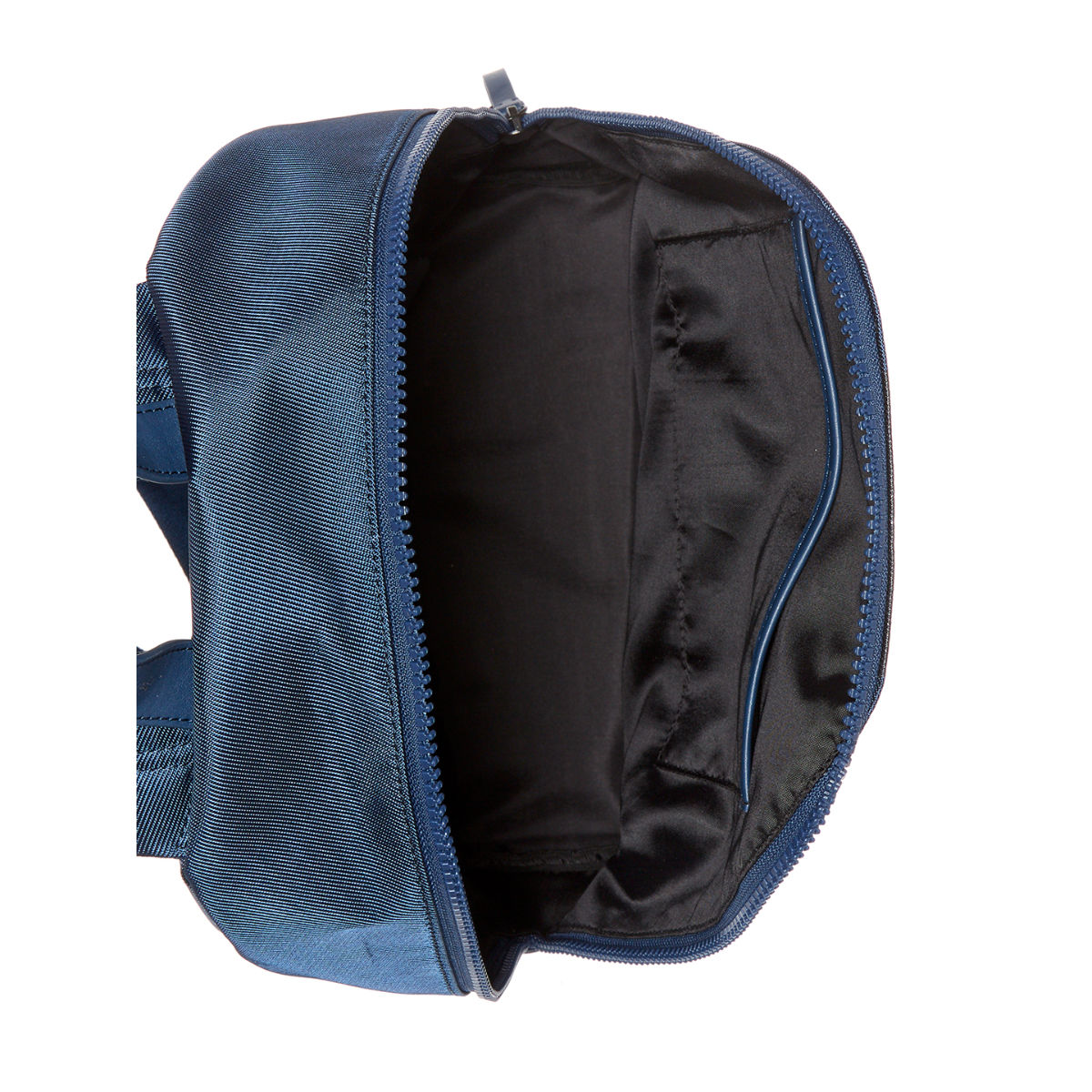 Buy Guess Navy Blue Solid Central Backpack Online