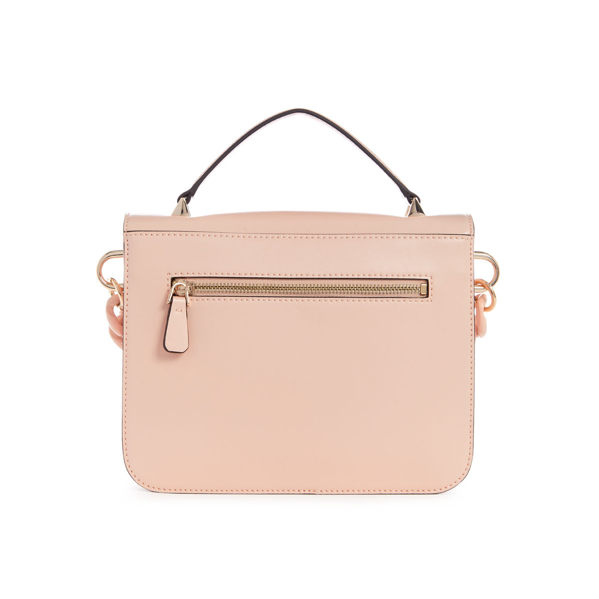 Buy Guess Pale Rose Pink Solid Corina Sling Bag Online