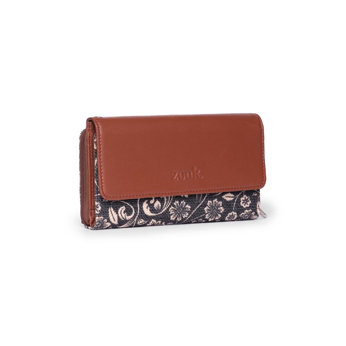 Buy Zouk Women Black Wristlet Wallet Online