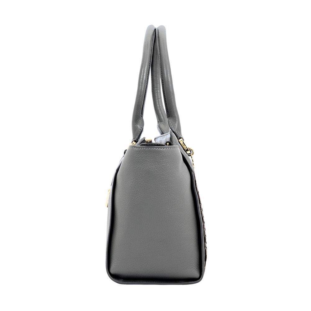 Buy Eske Celeste Leather Tote Bag,Grey Online