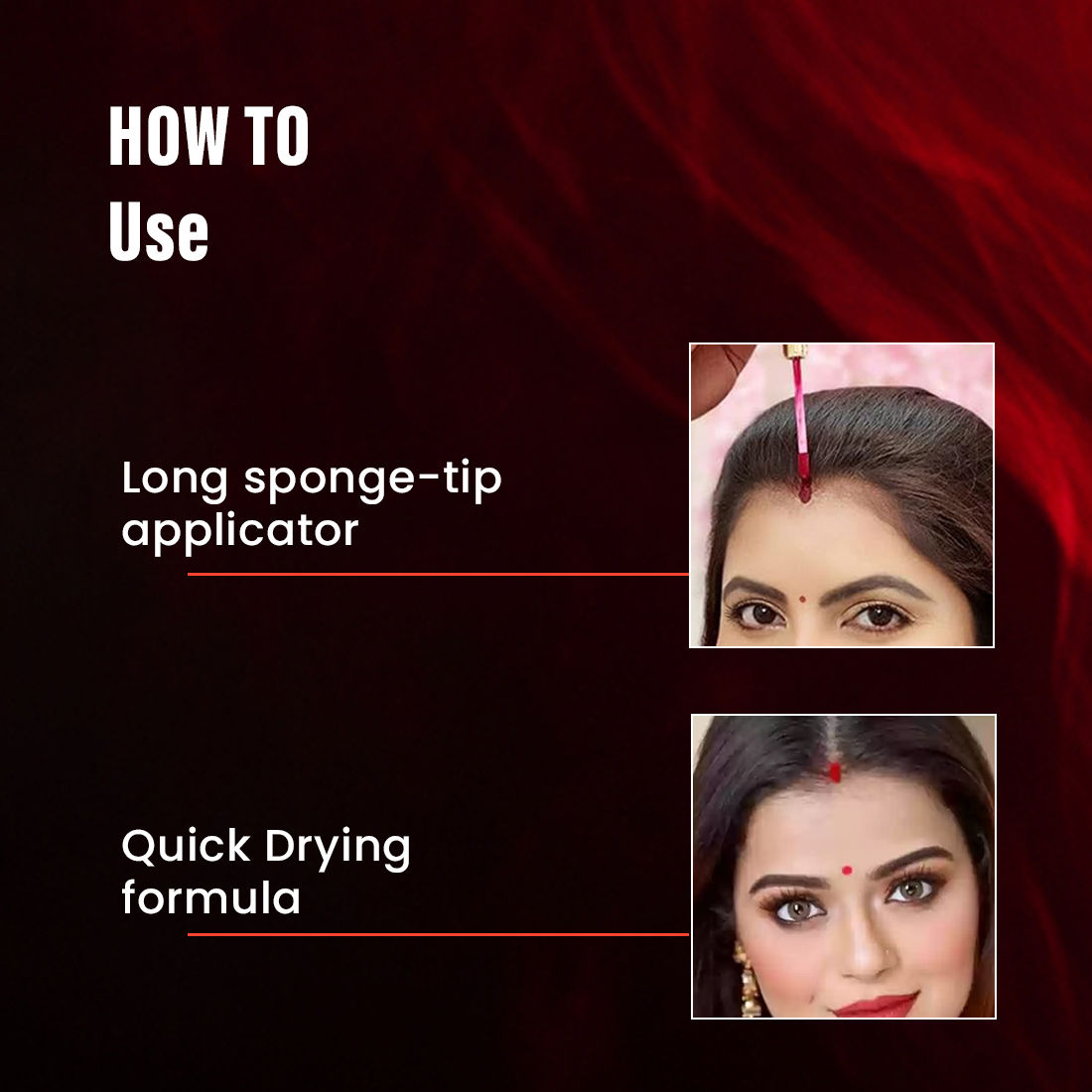 Buy Coloressence Sindoor Kit - Maroon Online