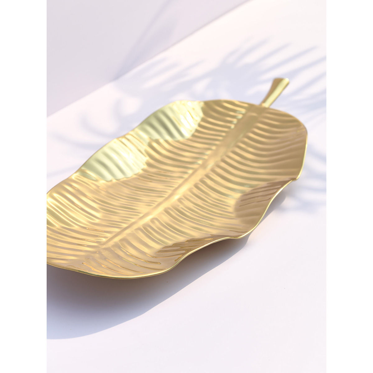 Buy Mason Home Acropolis Gold Leaf Tray Online