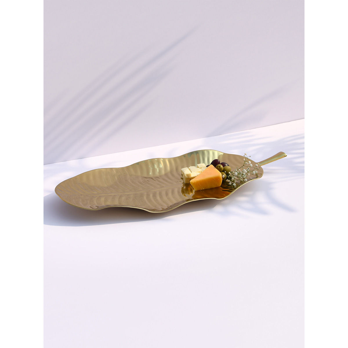 Buy Mason Home Acropolis Gold Leaf Tray Online