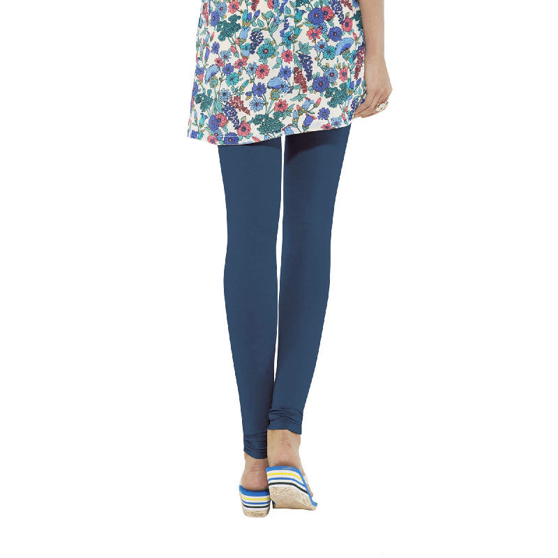 Buy Go Colors Soft Cotton Stretch Churidar For Women | Breathable, Mid ...