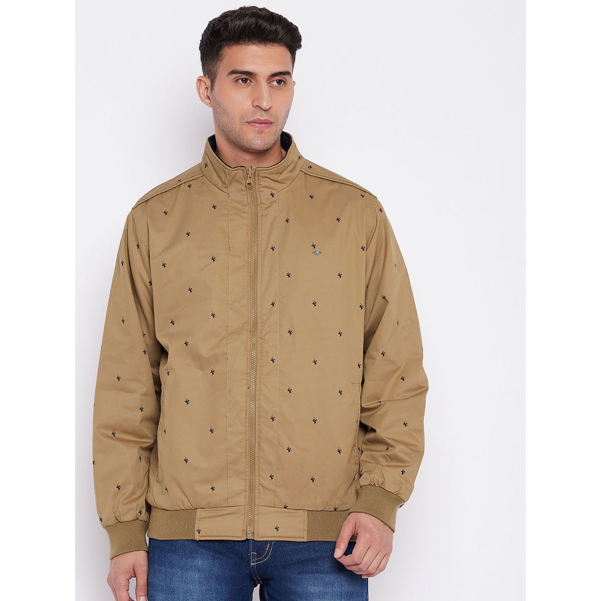 Cantabil Khaki Mens Reversible Jacket: Buy Cantabil Khaki Mens ...