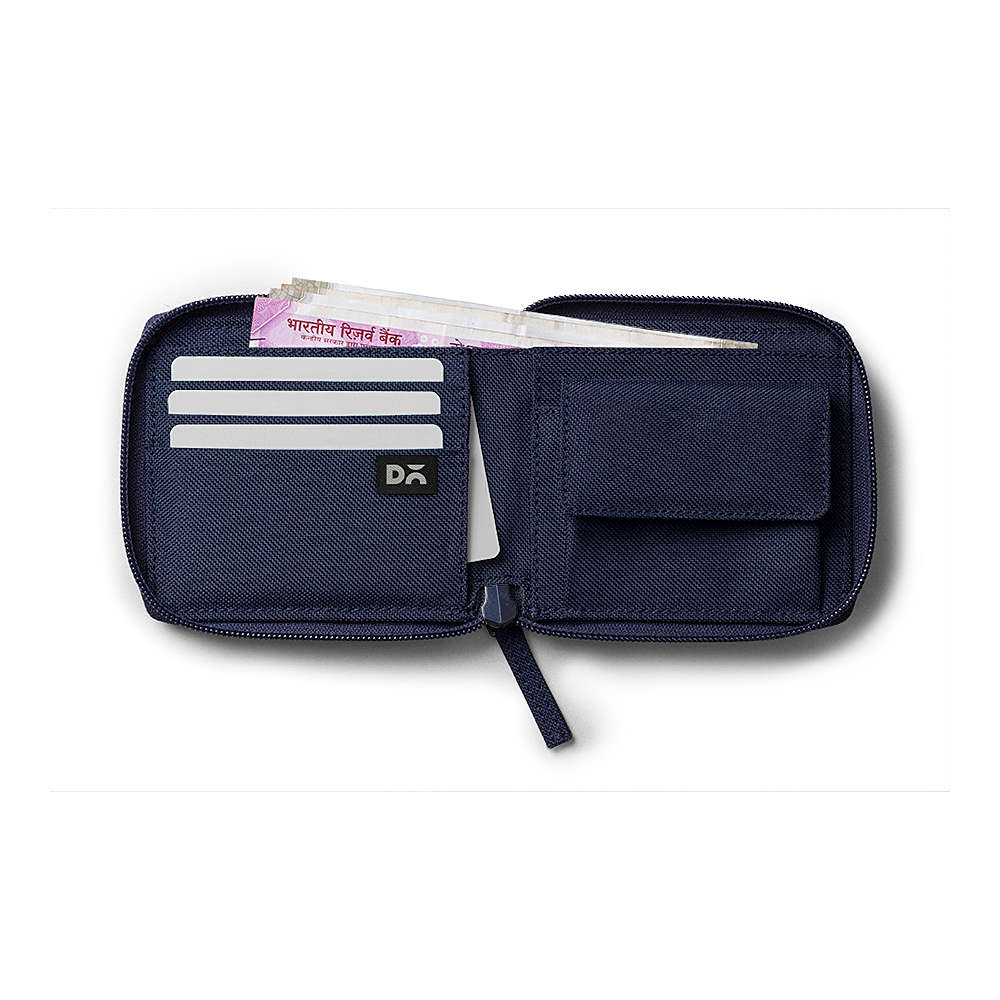 DailyObjects Blue Ballistic Nylon Zip Wallet: Buy DailyObjects Blue ...
