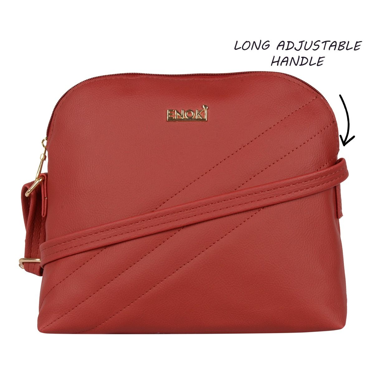 Buy Enoki Women Sling Bag - Red Online