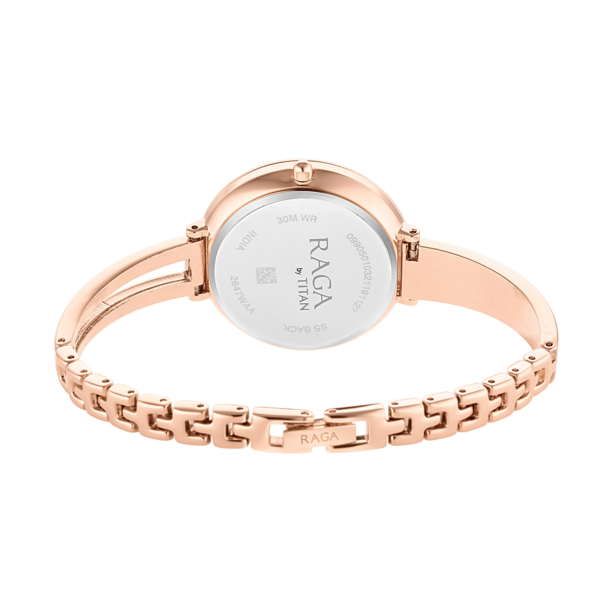 Buy Titan Raga Viva Round Analog 2647WM01 Rose Gold Dial Women s Watch ...