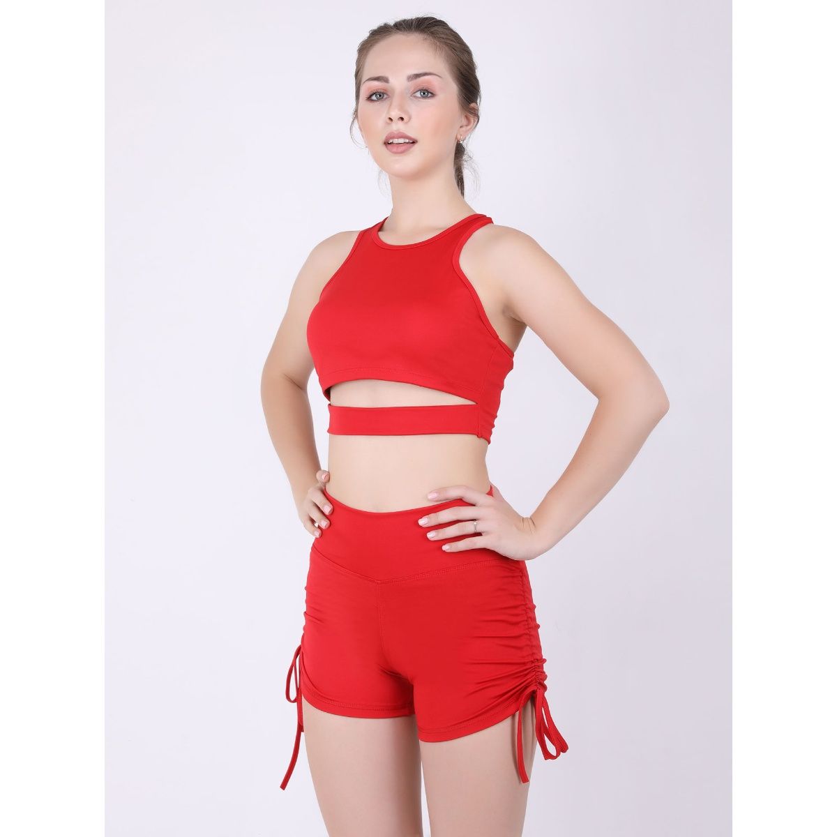 EVERDION Red Workout Tank: Buy EVERDION Red Workout Tank Online at Best ...
