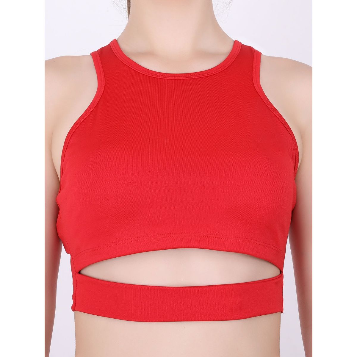 EVERDION Red Workout Tank: Buy EVERDION Red Workout Tank Online at Best ...