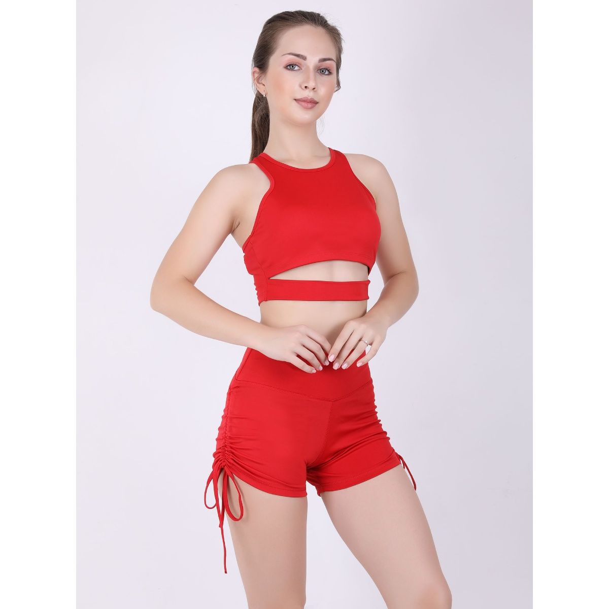 EVERDION Red Workout Tank: Buy EVERDION Red Workout Tank Online at Best ...