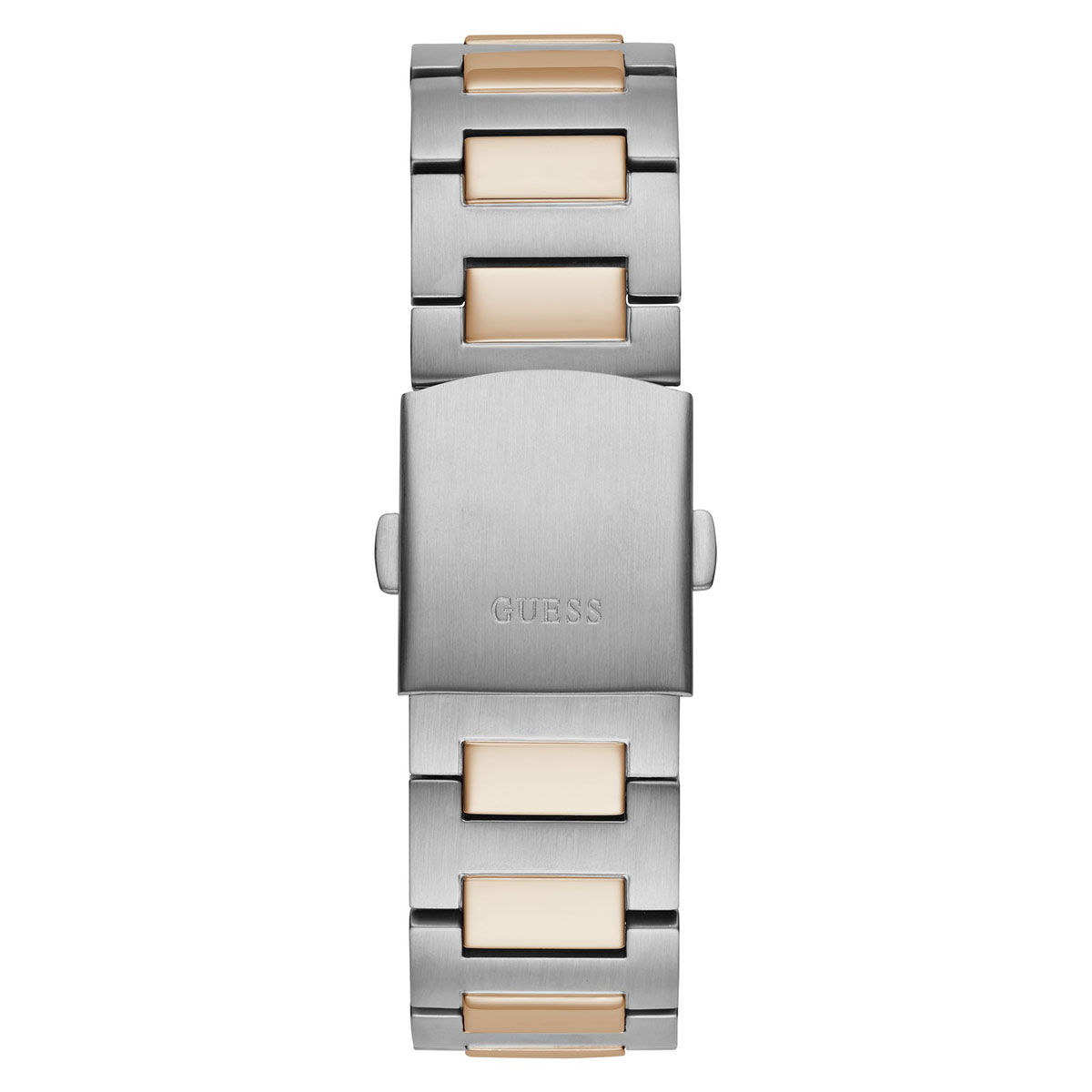Buy Guess Men Blue Square Stainless Steel Dial Analog Watch- Gw0572G4 ...