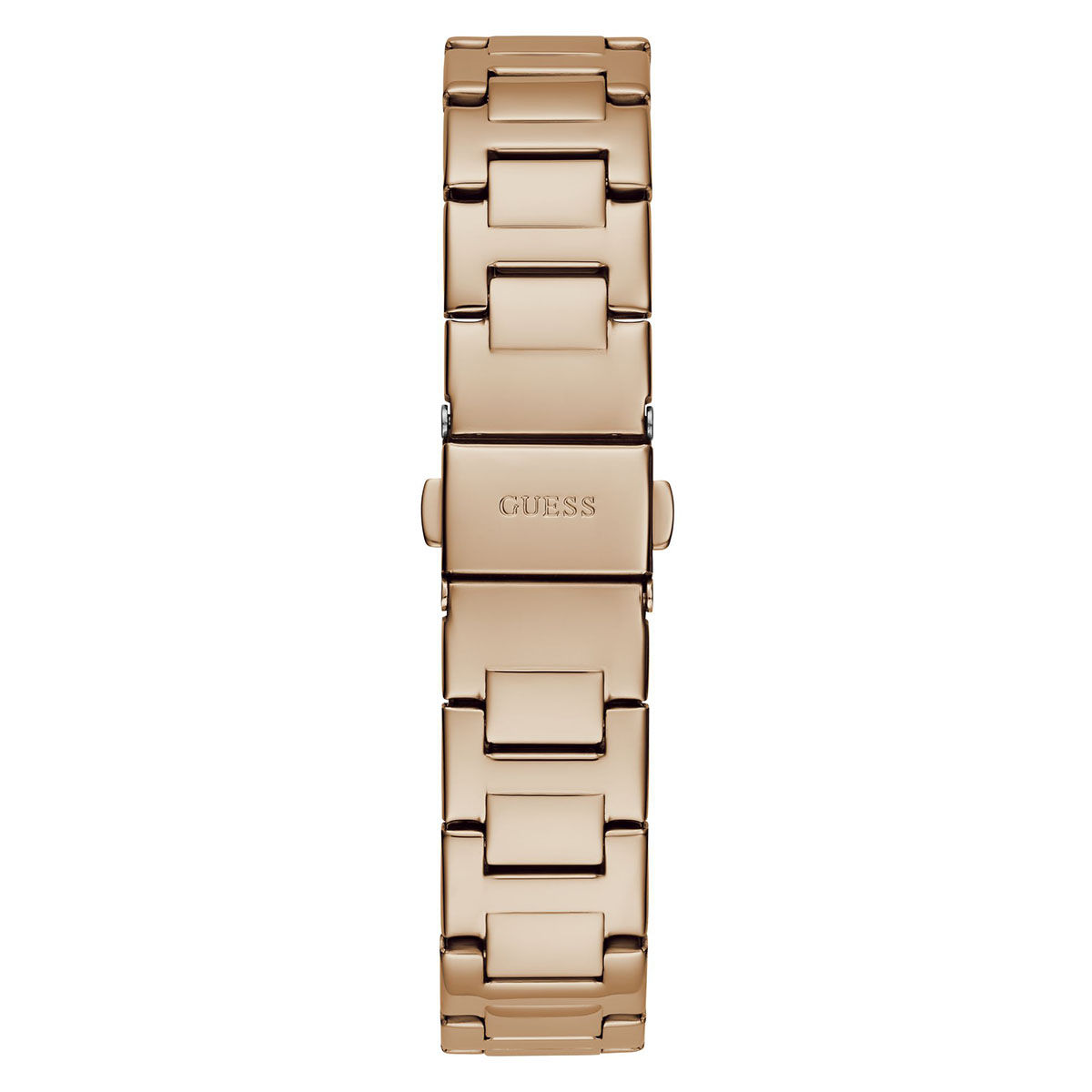 Buy Guess Women Rose Gold Square Stainless Steel Dial Analog Watch ...