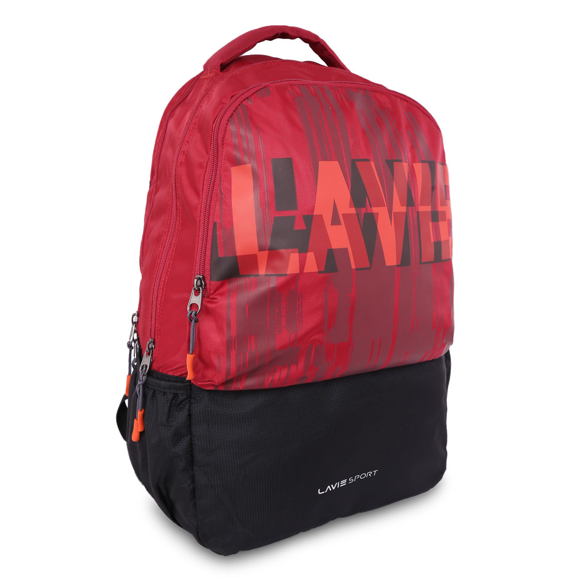 Buy Lavie Sport Red Solid Backpacks Online