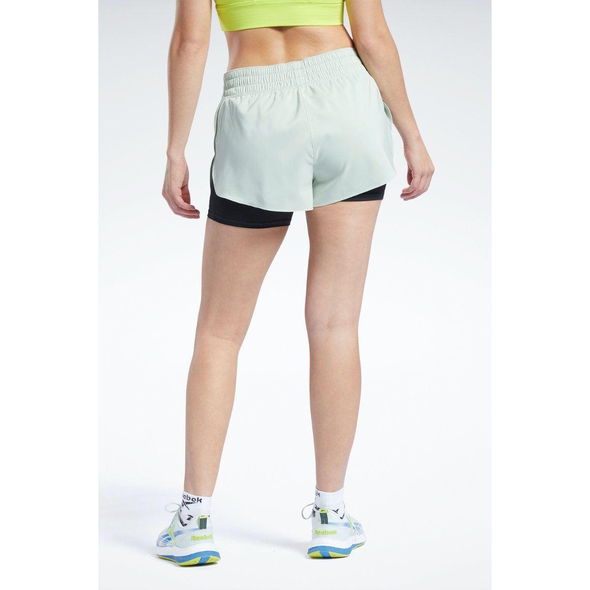 Buy Reebok Womens Workout Readyrun 2 In 1 Short Online