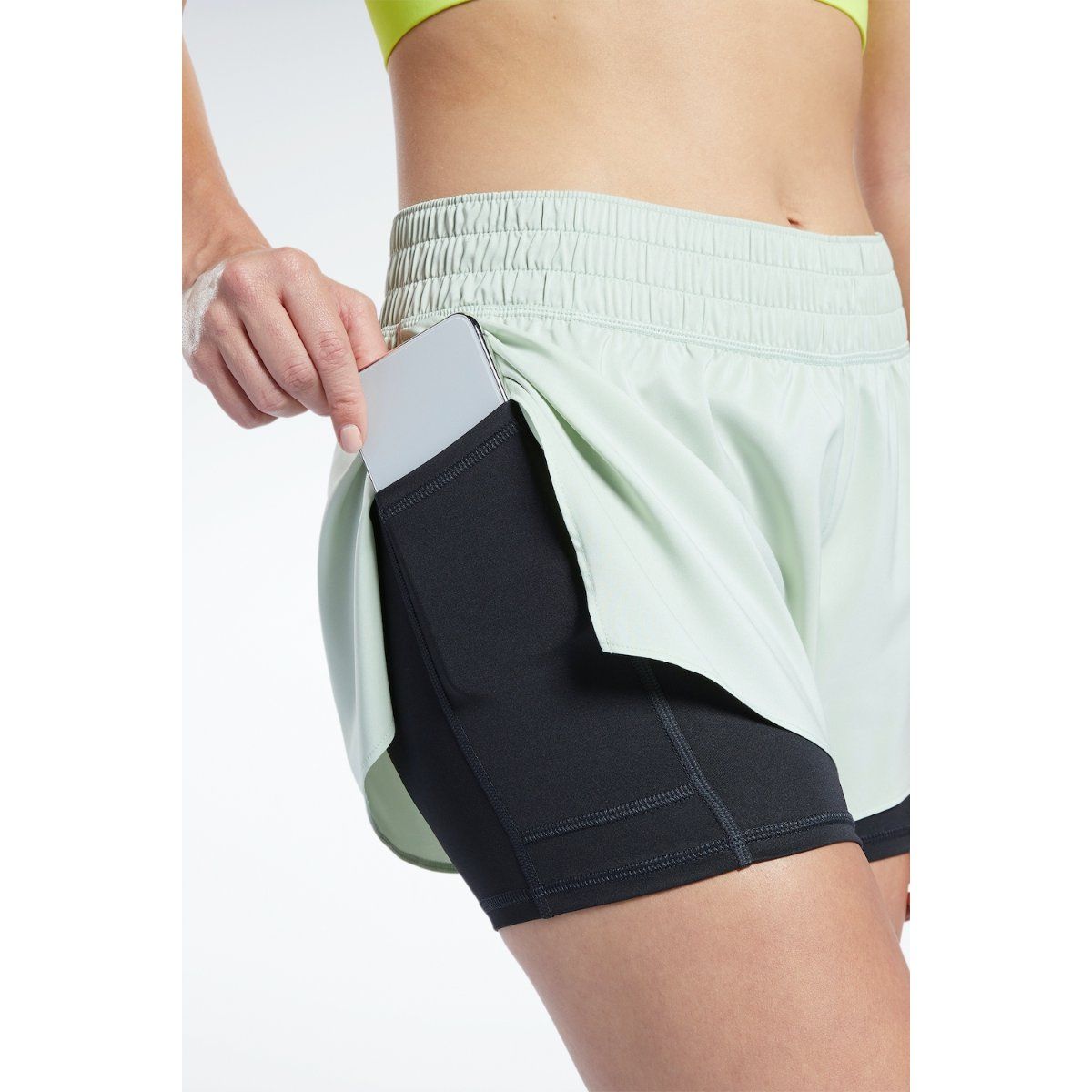 Buy Reebok Womens Workout Readyrun 2 In 1 Short Online