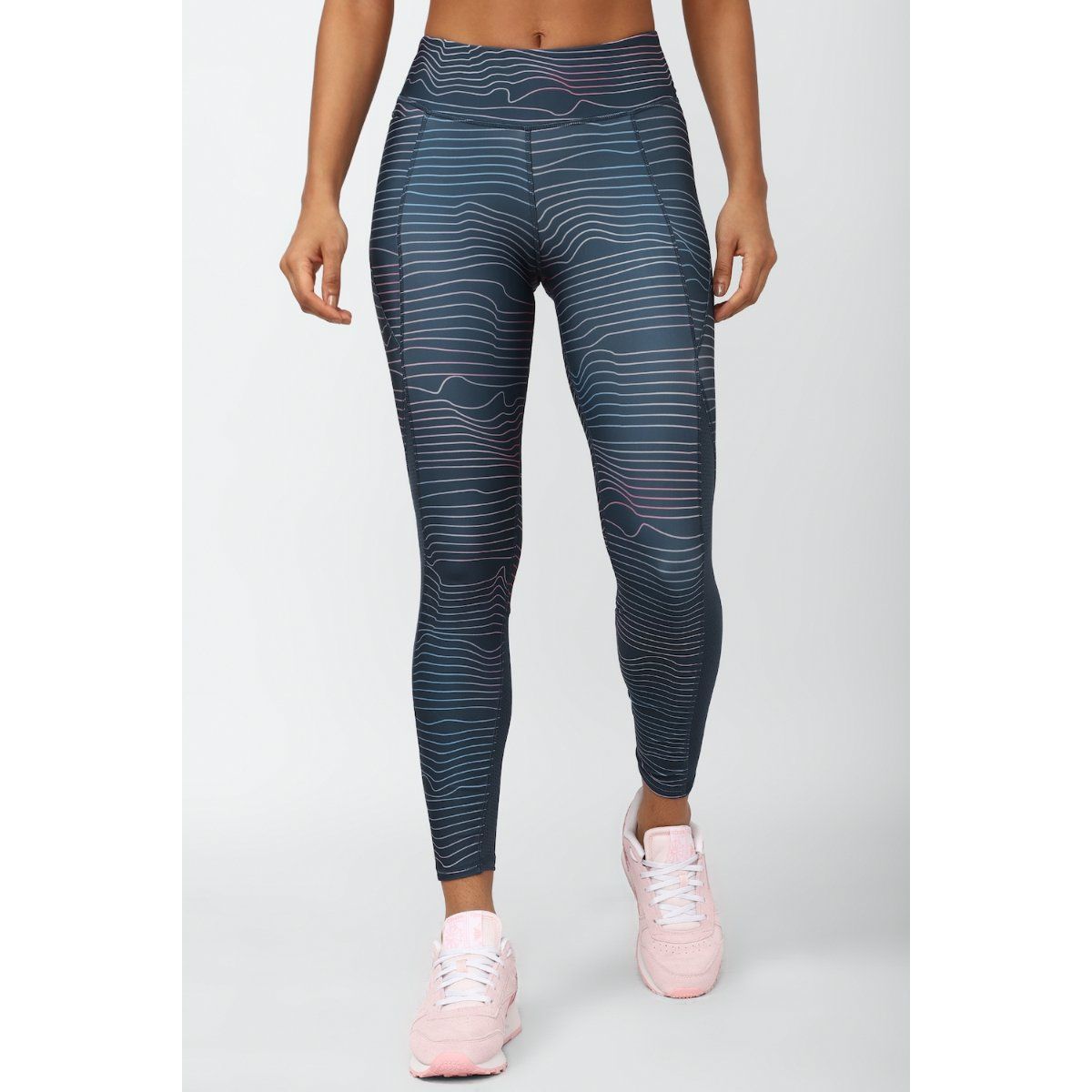 Buy Reebok Women Running AOP Tights Online