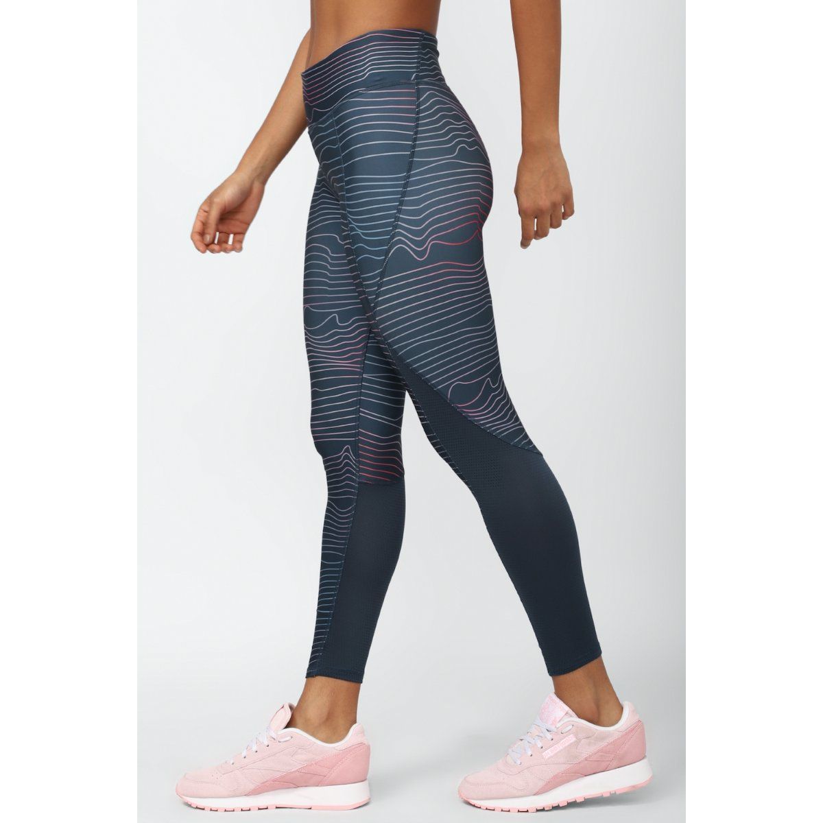 Buy Reebok Women Running AOP Tights Online