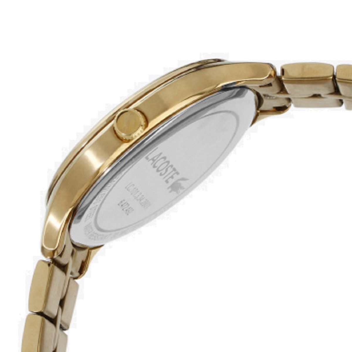 Lacoste Watches Constance 2001008 Analog Gold Dial Watch For Women: Buy ...