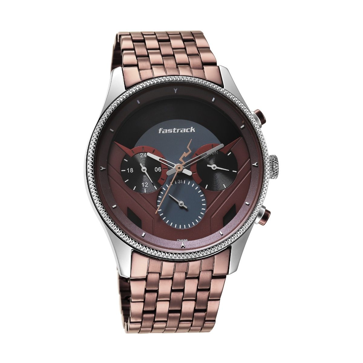 Buy Fastrack X Thor 3286Km01 Brown Dial Analog Watch For Women Online